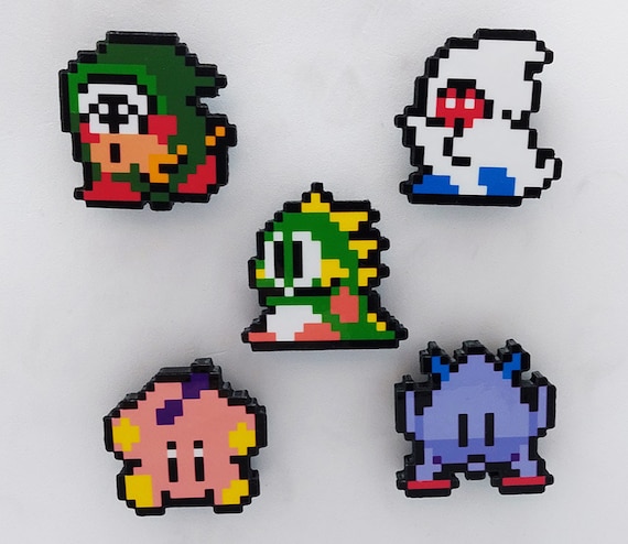 Bubble Bobble Arcade 3D Gaming Magnets bubblun Drunk - Etsy
