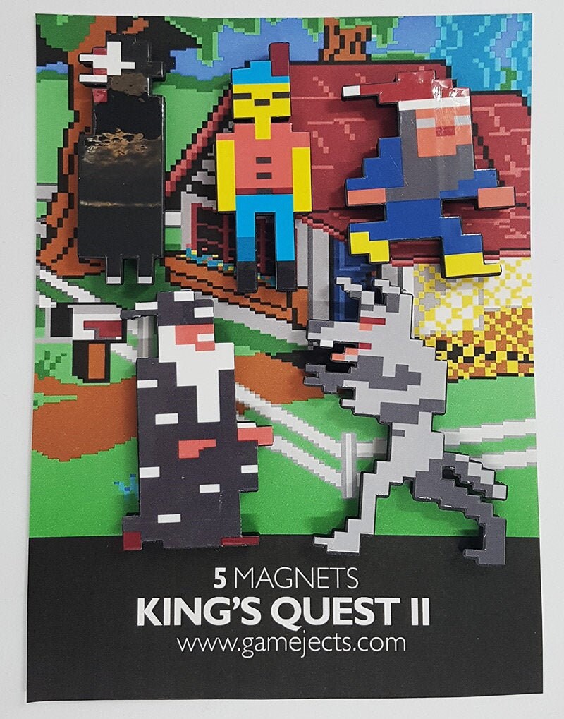 Sierra King's Quest 2 3D Fridge Magnets king Graham Big - Etsy