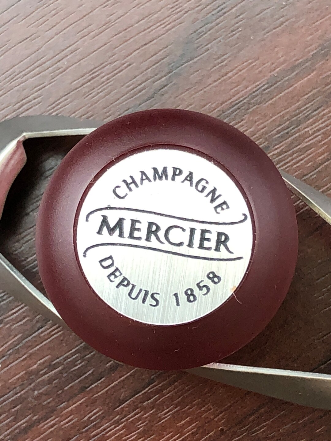 Rare Mercier Champagne Bottle Stopper Bouchon Fizz Saver in Mint ...
