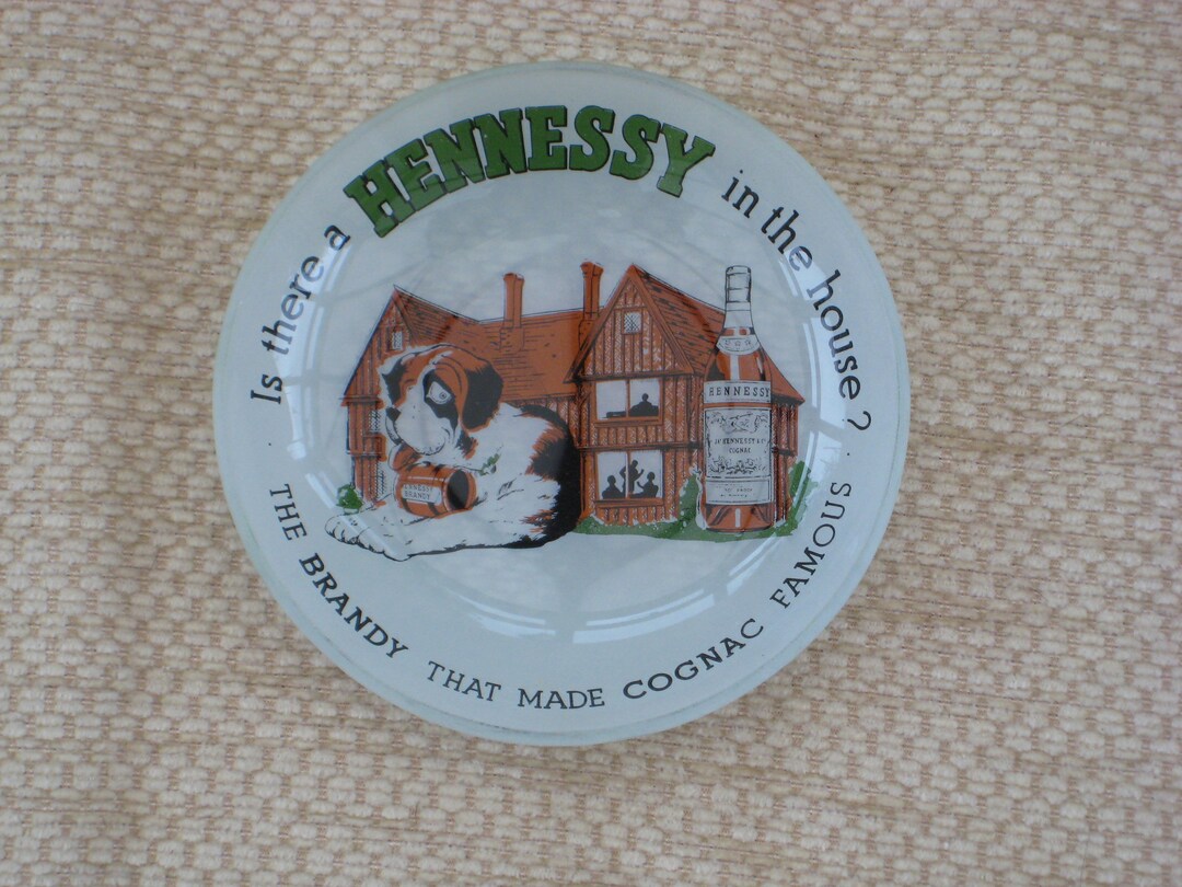 Hennessy Cognac Glass Coaster/olive Bowl/tip Tray/tapas Plate/ashtray ...