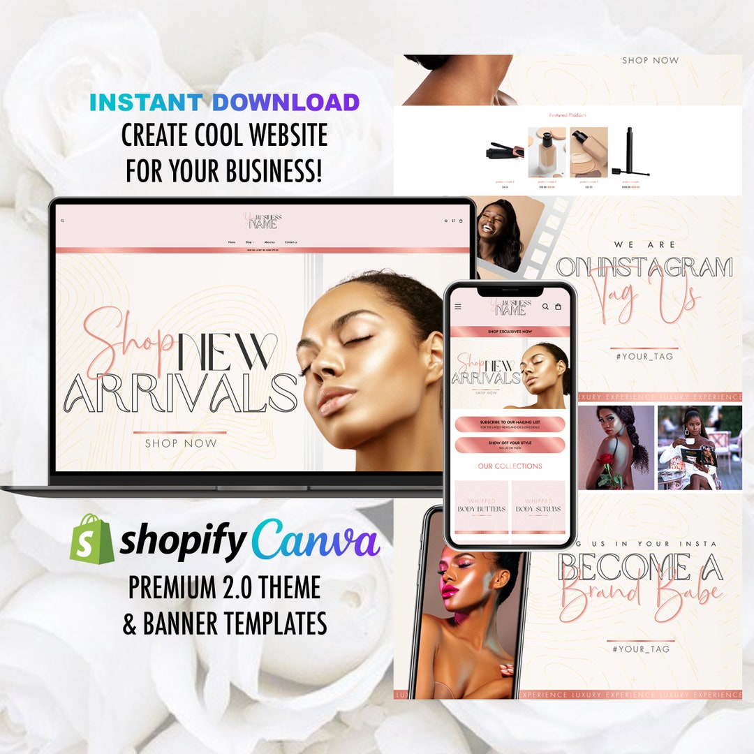 Beauty Supply Website Design With Online Shopping Functionality on ...