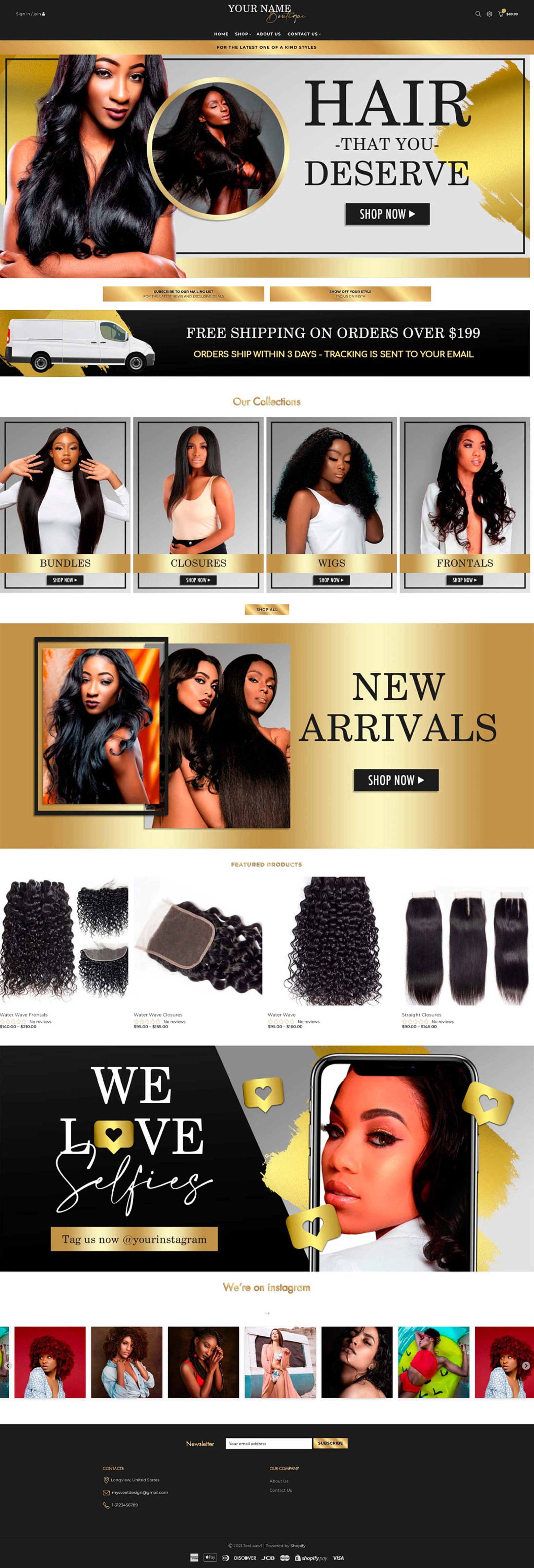 Clothes Website Banner Template Tropical and Diamonds - Etsy