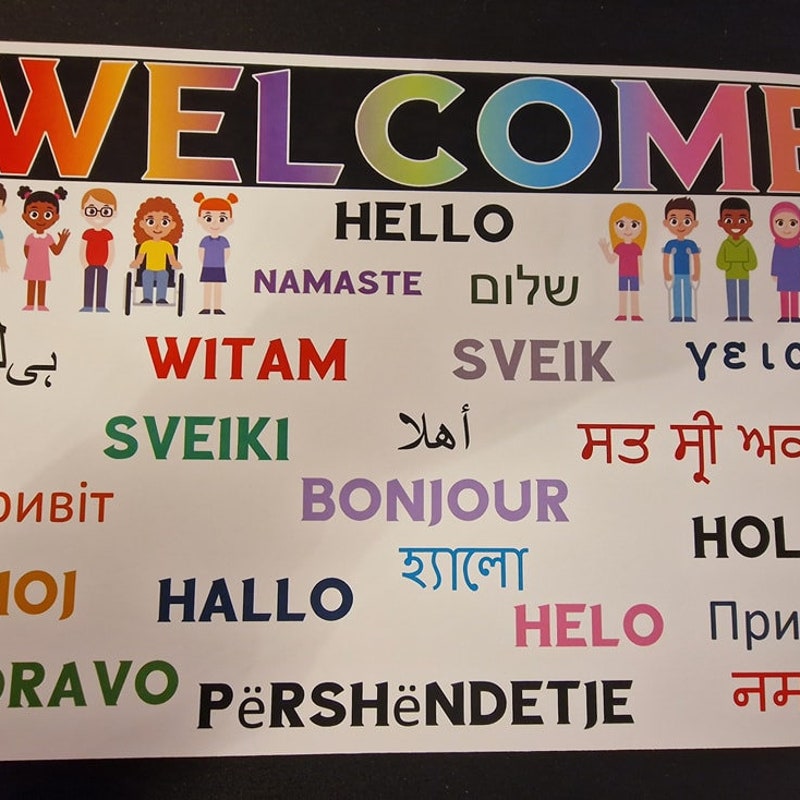 Welcome Outdoors Sign - Etsy UK