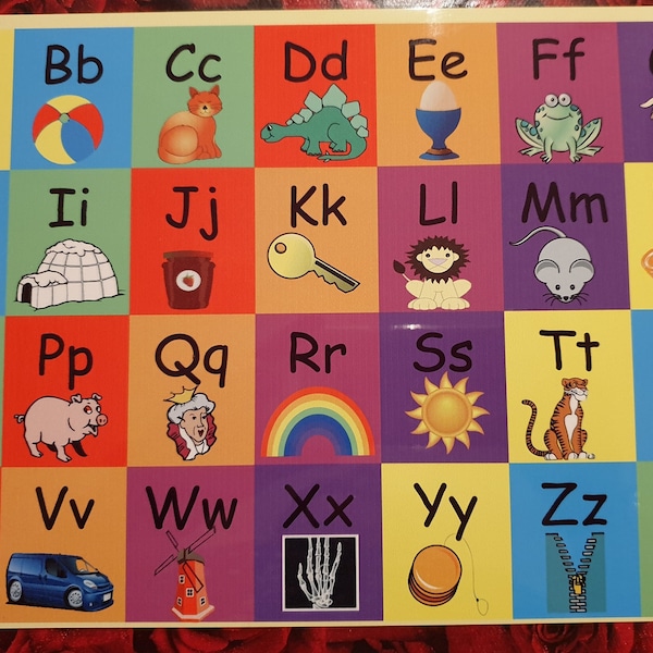 Outdoor Alphabet Sign - Etsy