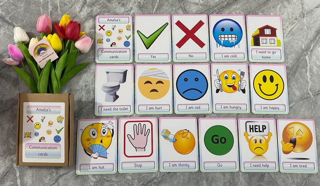 Communicaton Flashcards- SEN- EYFS- Autism- Speech and Language- PECS ...