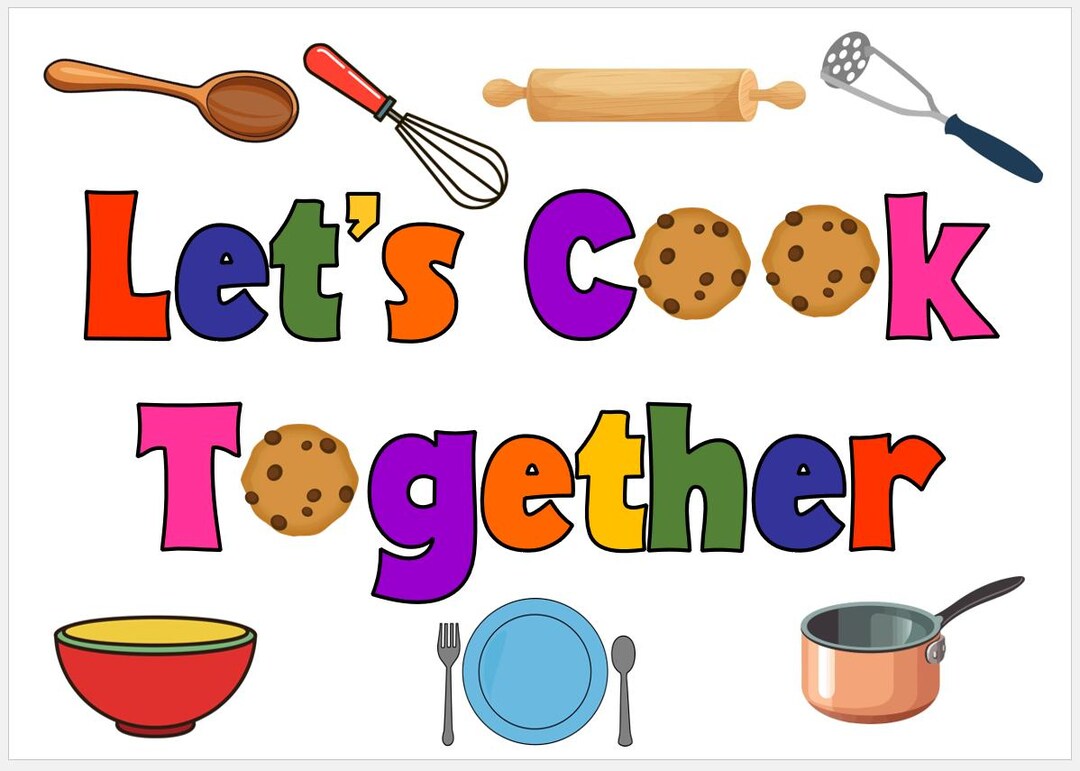 Outdoor Weatherproof Sign - Let's Cook Together - Eyfs - Nursery-school ...