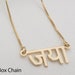 Marathi Name Necklace Customized Marathi Font Jewelry | Etsy