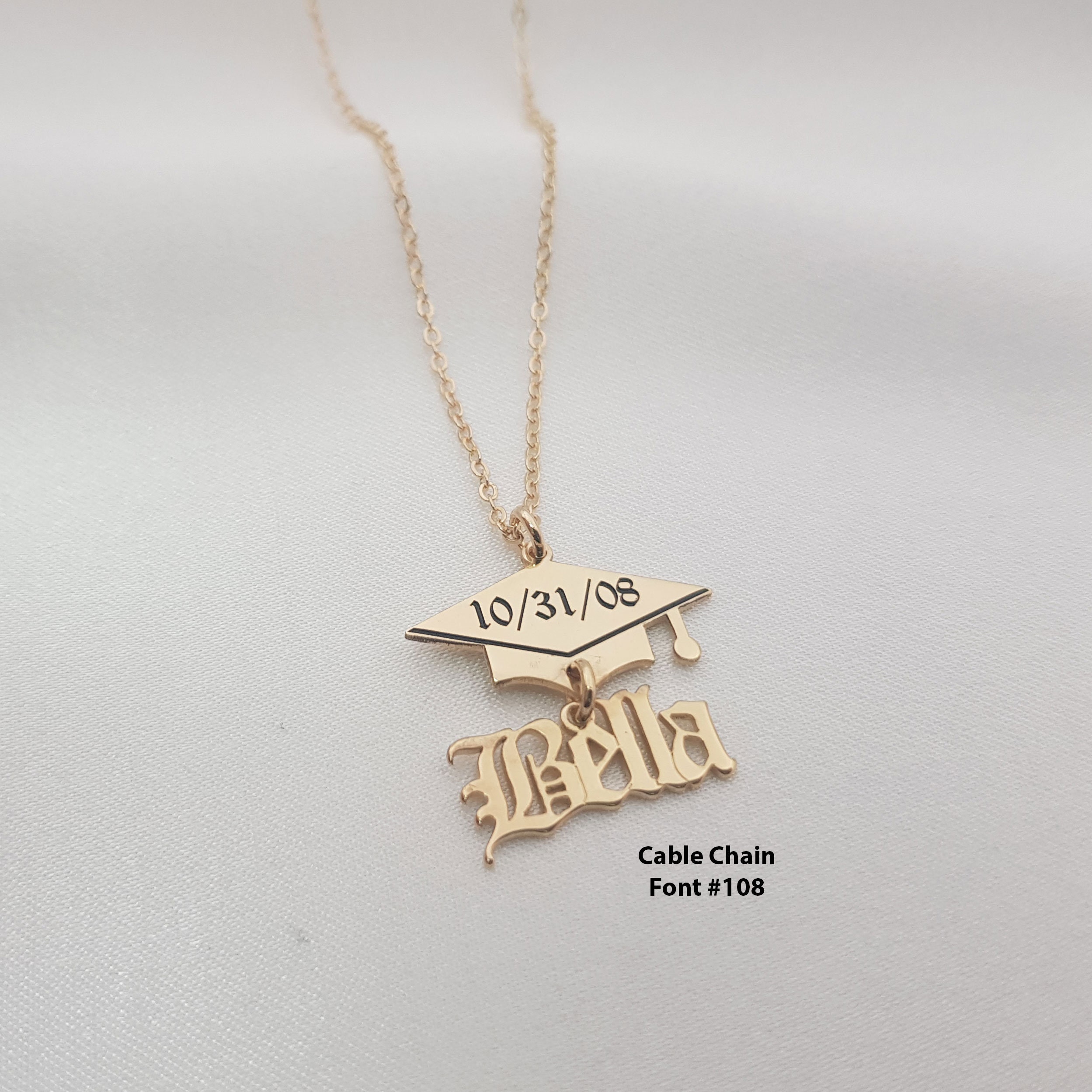 Graduation Cap Necklace Gift Necklace for Graduation | Etsy