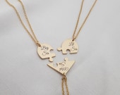 Sister necklaces for 3 pandora store