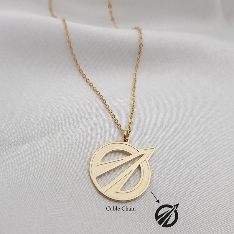 Custom Logo Necklace Logo Necklace Charm Company Logo - Etsy