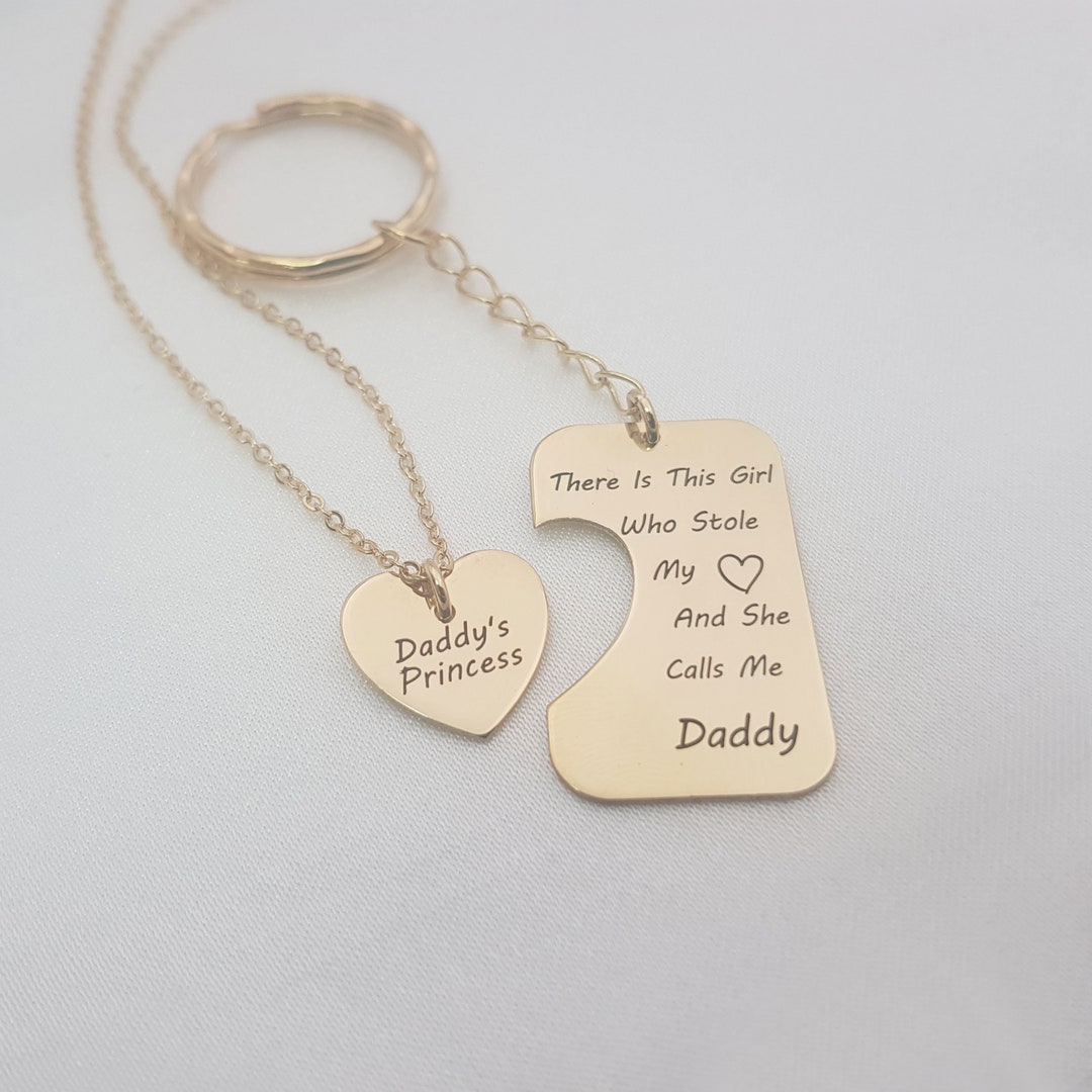 Gift From Daughter to Dad, Keychain for Dad, Father's Day Gift From ...