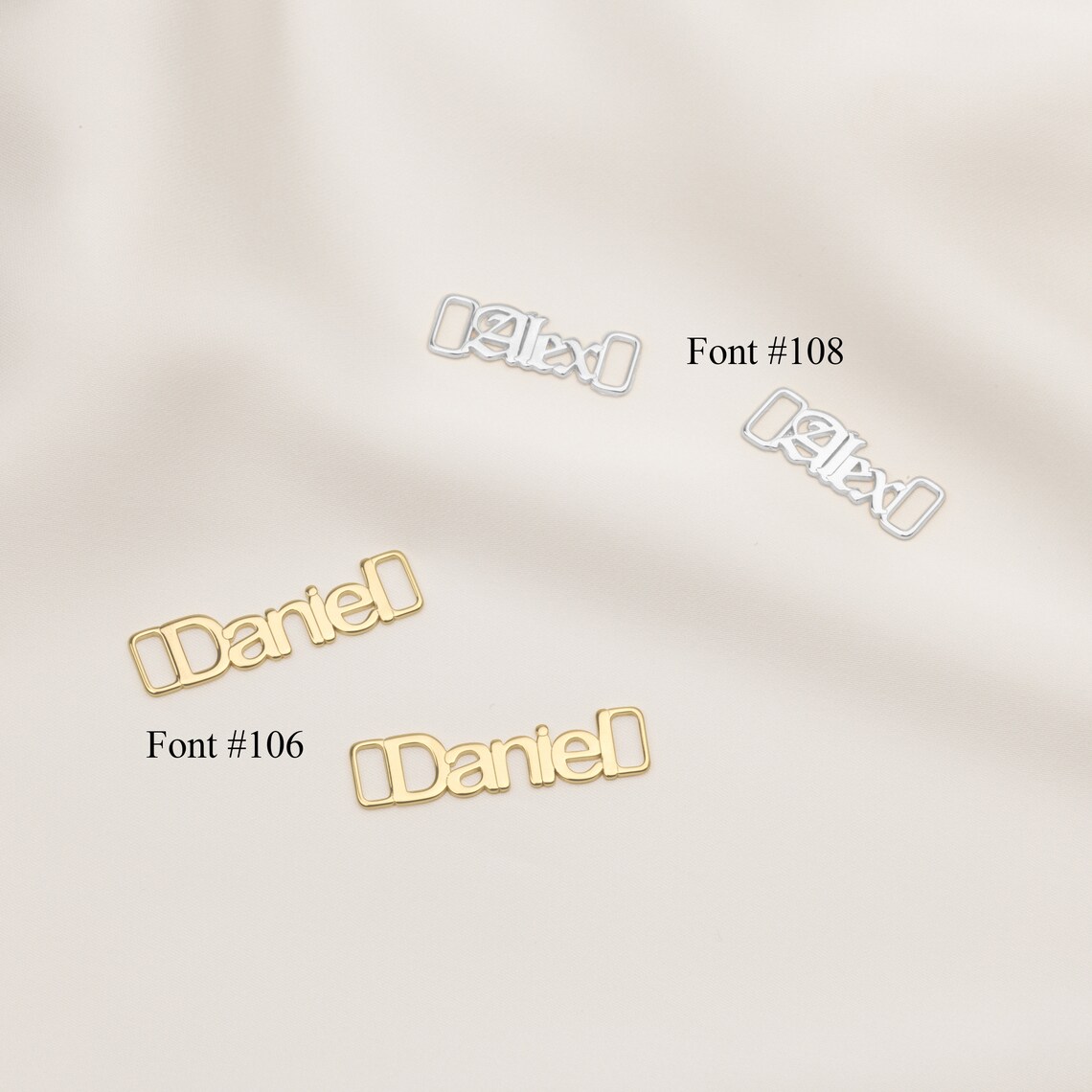 Custom Name Shoe Buckle Shoe Name Plate Shoe Name Tag - Etsy