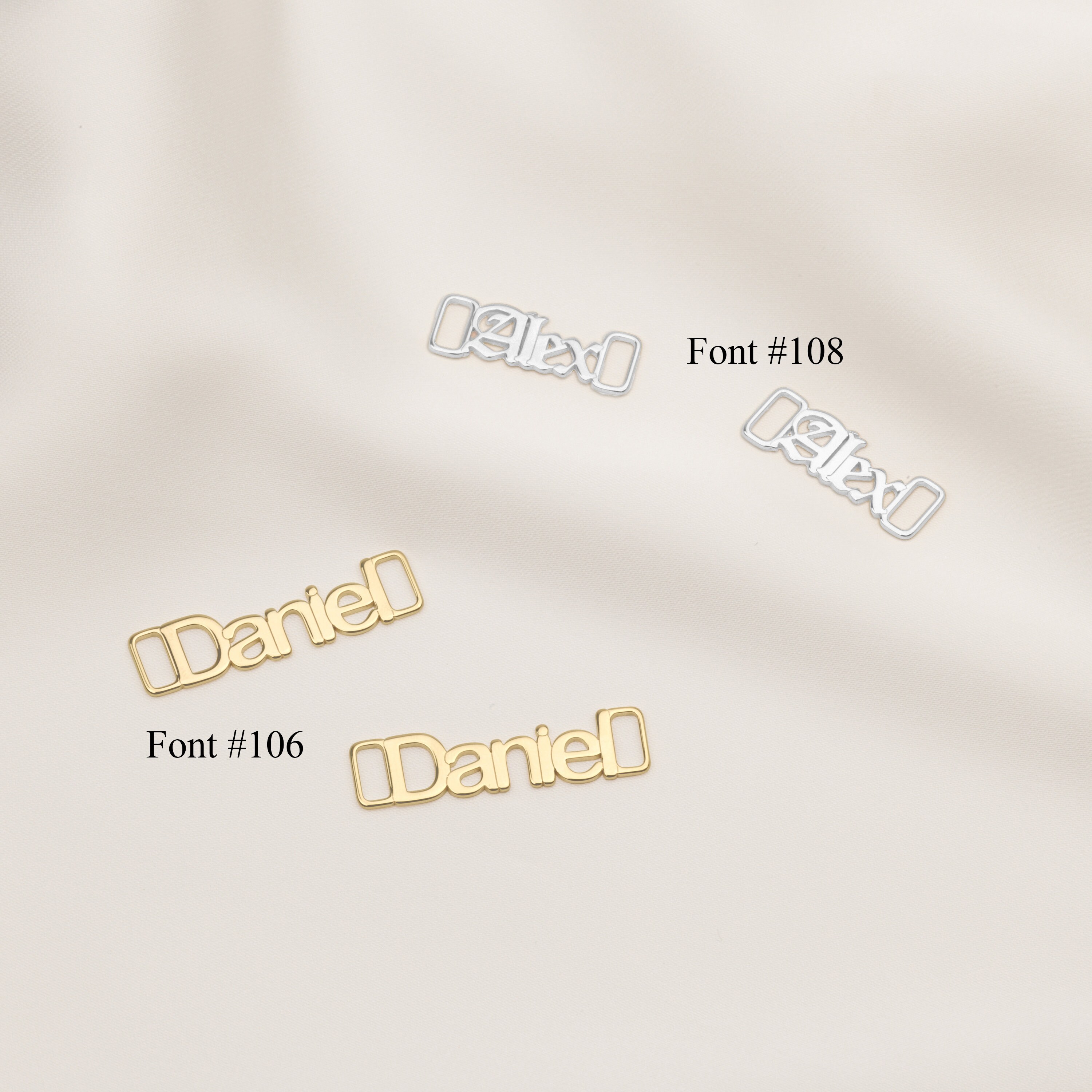 Custom Name Shoe Buckle Shoe Name Plate Shoe Name Tag - Etsy