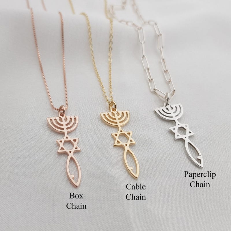 Jewish/christian Jewelry - Etsy UK
