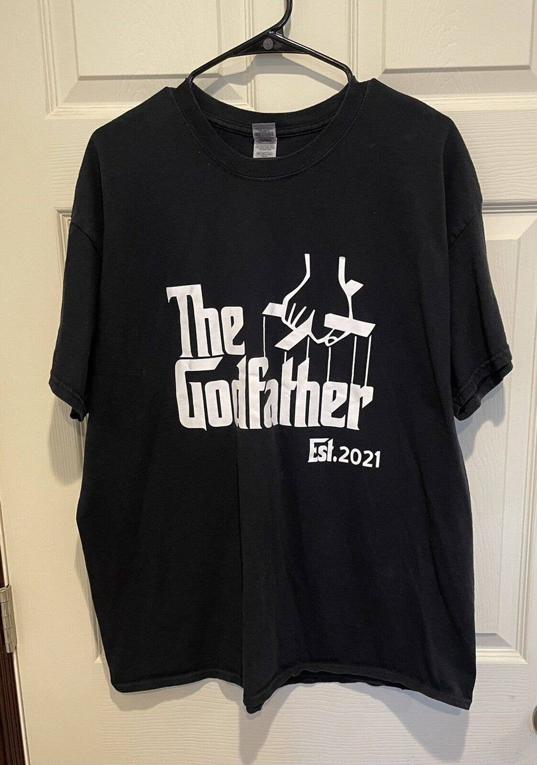Men's the Godfather Puppet Master Black T-shirt XL - Etsy