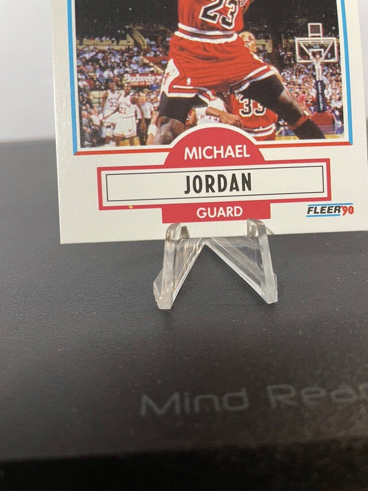 1990 - 1991 Fleer Michael Jordan Chicago Bulls #26 Basketball Error ...