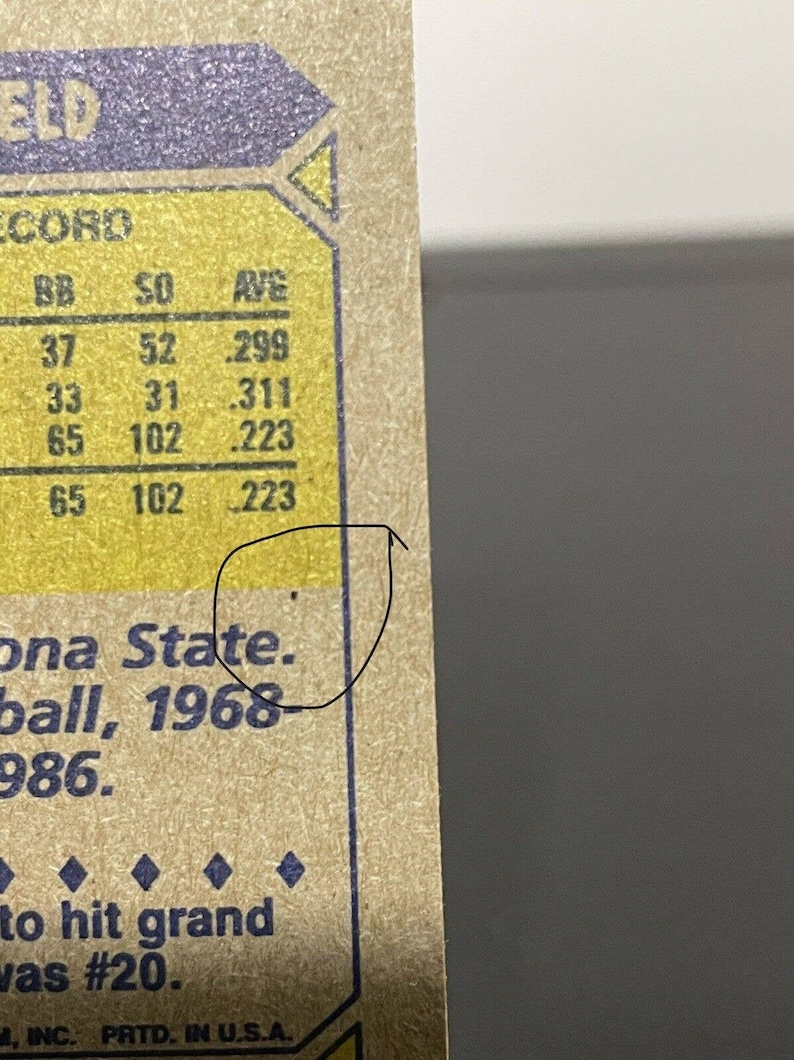 1987 Topps Barry Bonds #320 Error Card Rc Pittsburgh Pirate Rare - Etsy