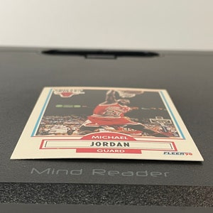1990 - 1991 Fleer Michael Jordan Chicago Bulls #26 Basketball Error ...