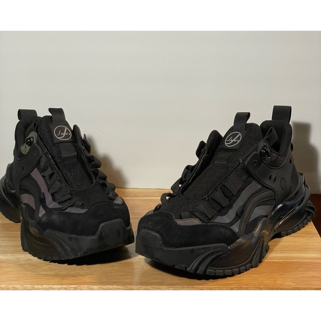 Javi Mens Dominance 12 Athletic Sneakers Black Suede Low Top Lace up ...