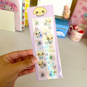 Cute Purple Electronic Pet Video Game With Bear and Bunny 3D Deco ...