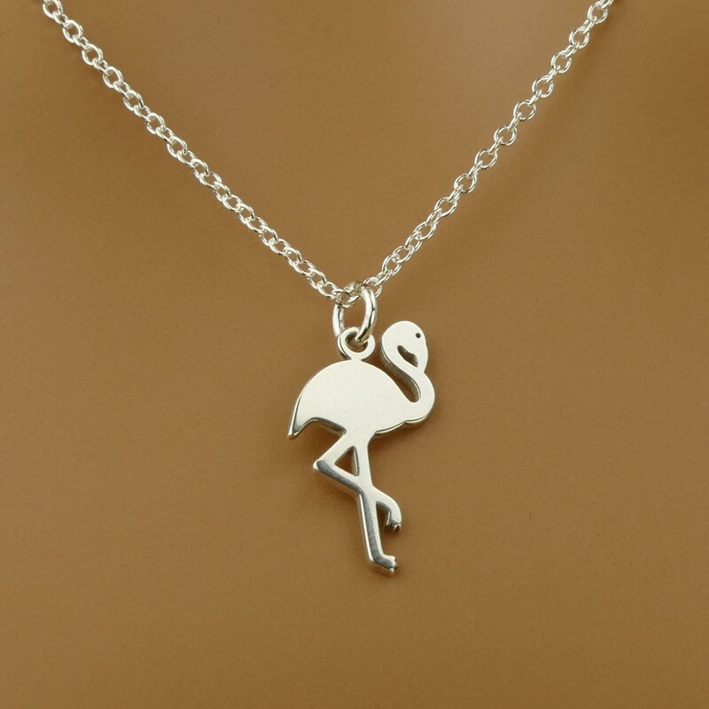 Flamingo Necklace - Etsy