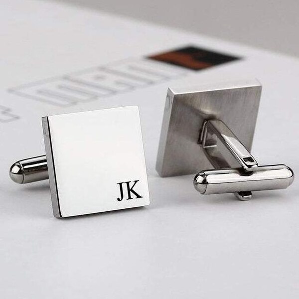 Engraved Cufflinks - Etsy