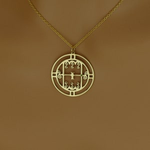 High Quality Silver Egyptian Symbol Seal of Amon From the Lesser Key of ...