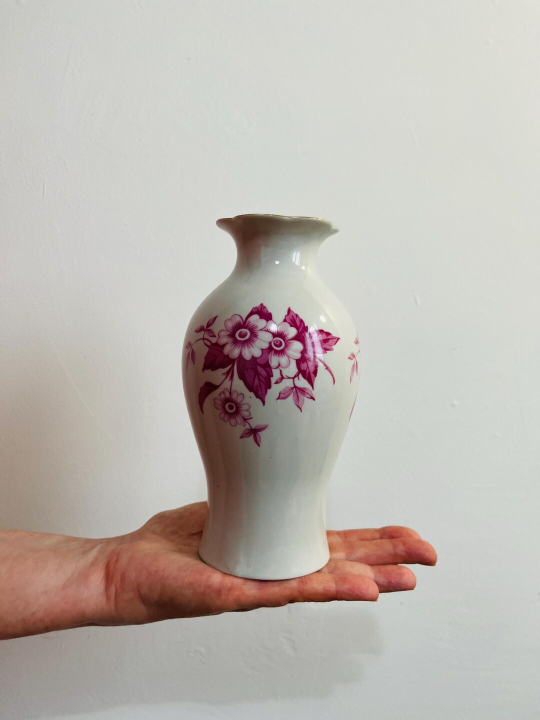 Quaint Cottagecore Vase Country Living Room Decor Accent, Cottagecore ...