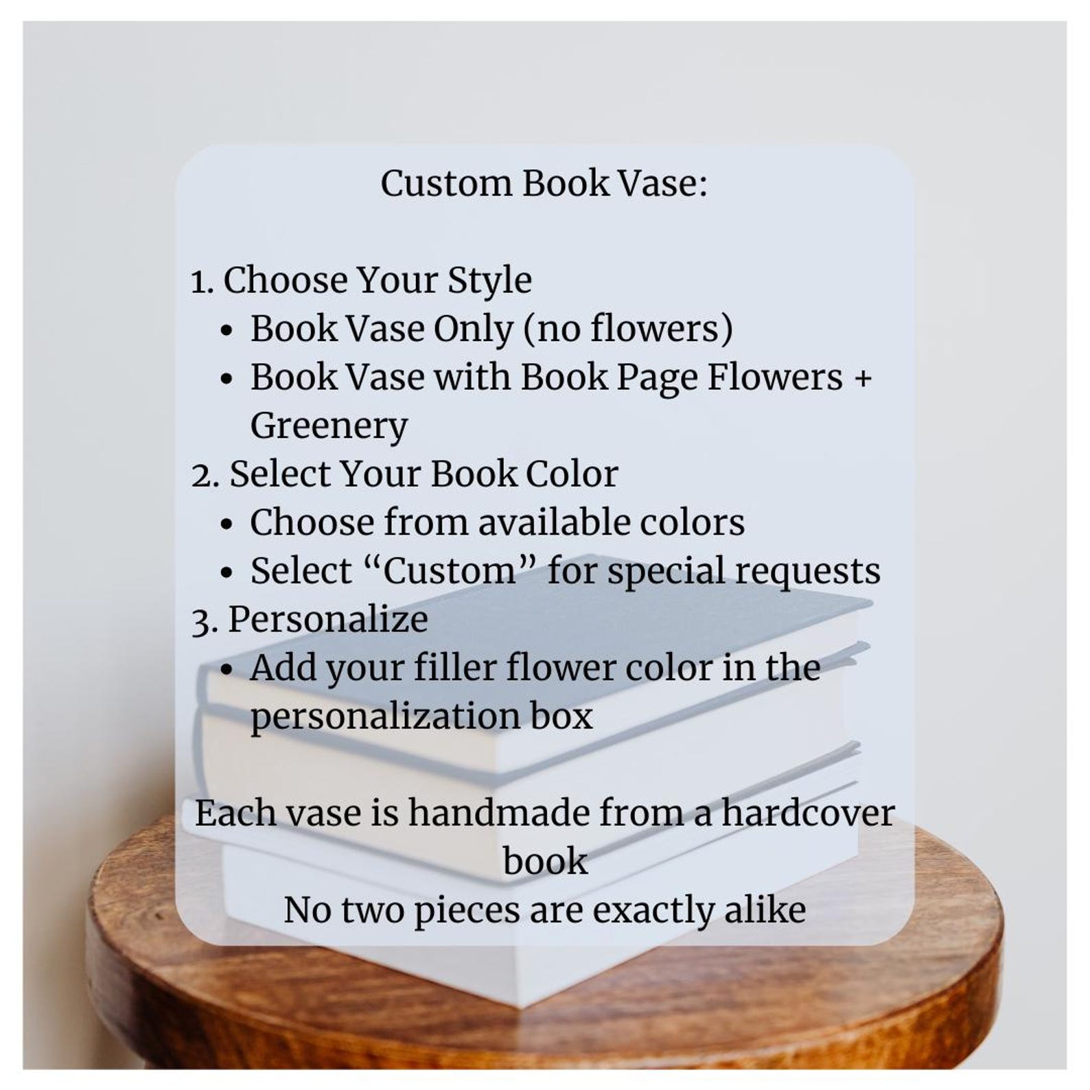 Book Page Vase Centerpieces for Showers | Literary Bridal & Baby Shower ...