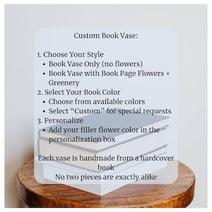 Book Page Vase Centerpieces for Showers | Literary Bridal & Baby Shower ...