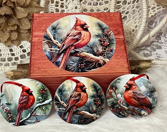 Personalized Vintage Truck Ornaments, Holiday Decorations, Ornament ...