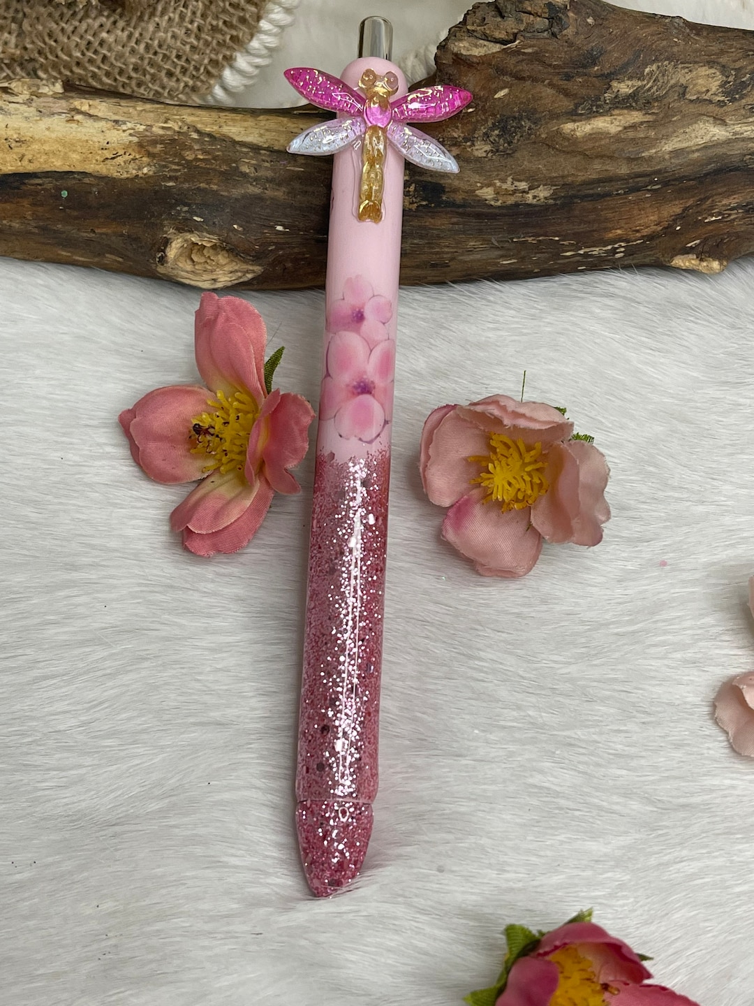 Refillable Personalized Pen, Custom Glitter Gel Pens, Stocking Stuffers ...