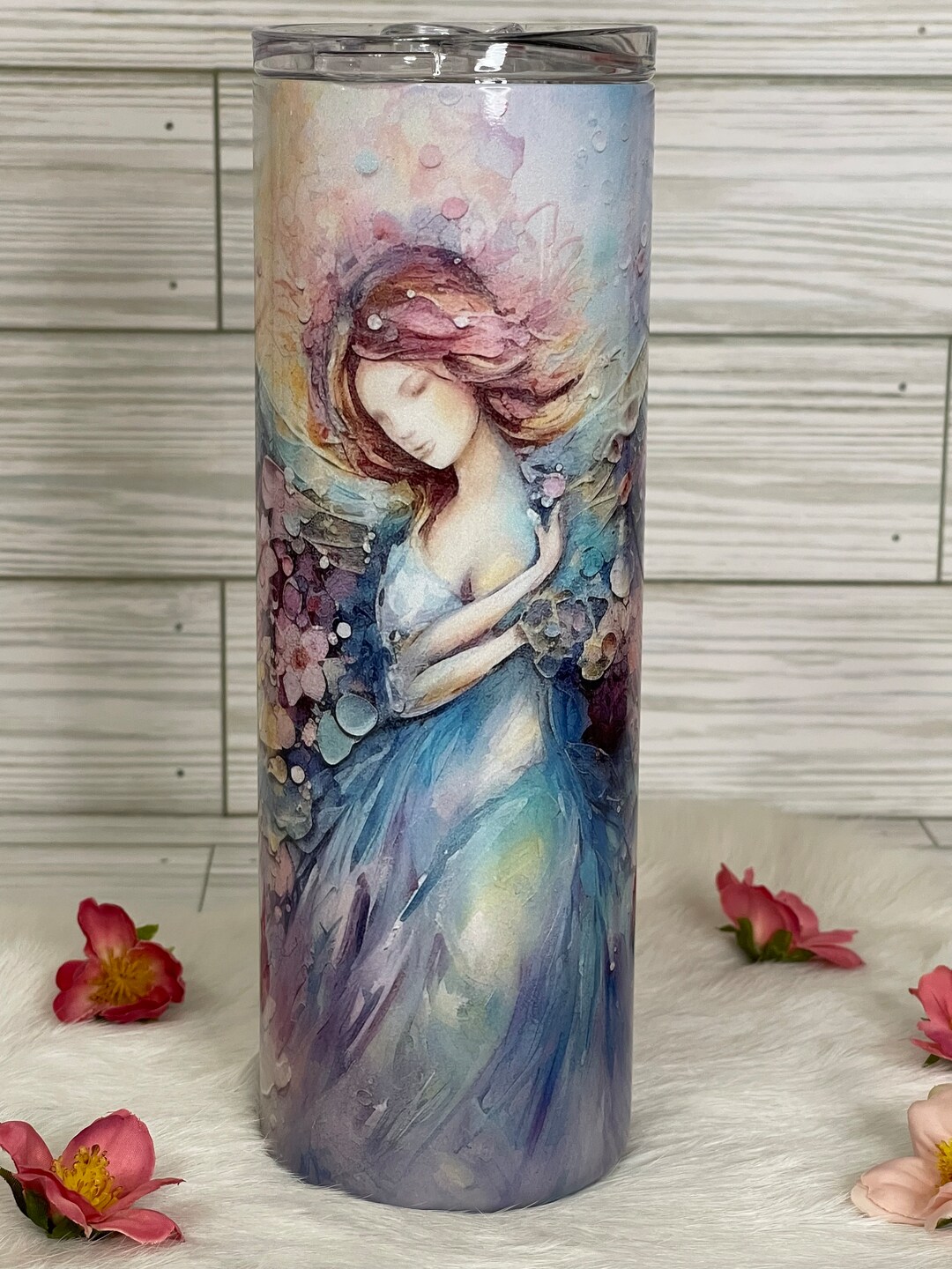 Angel Wings Tumbler Cup, Religious Faith Gift for Mom - Etsy