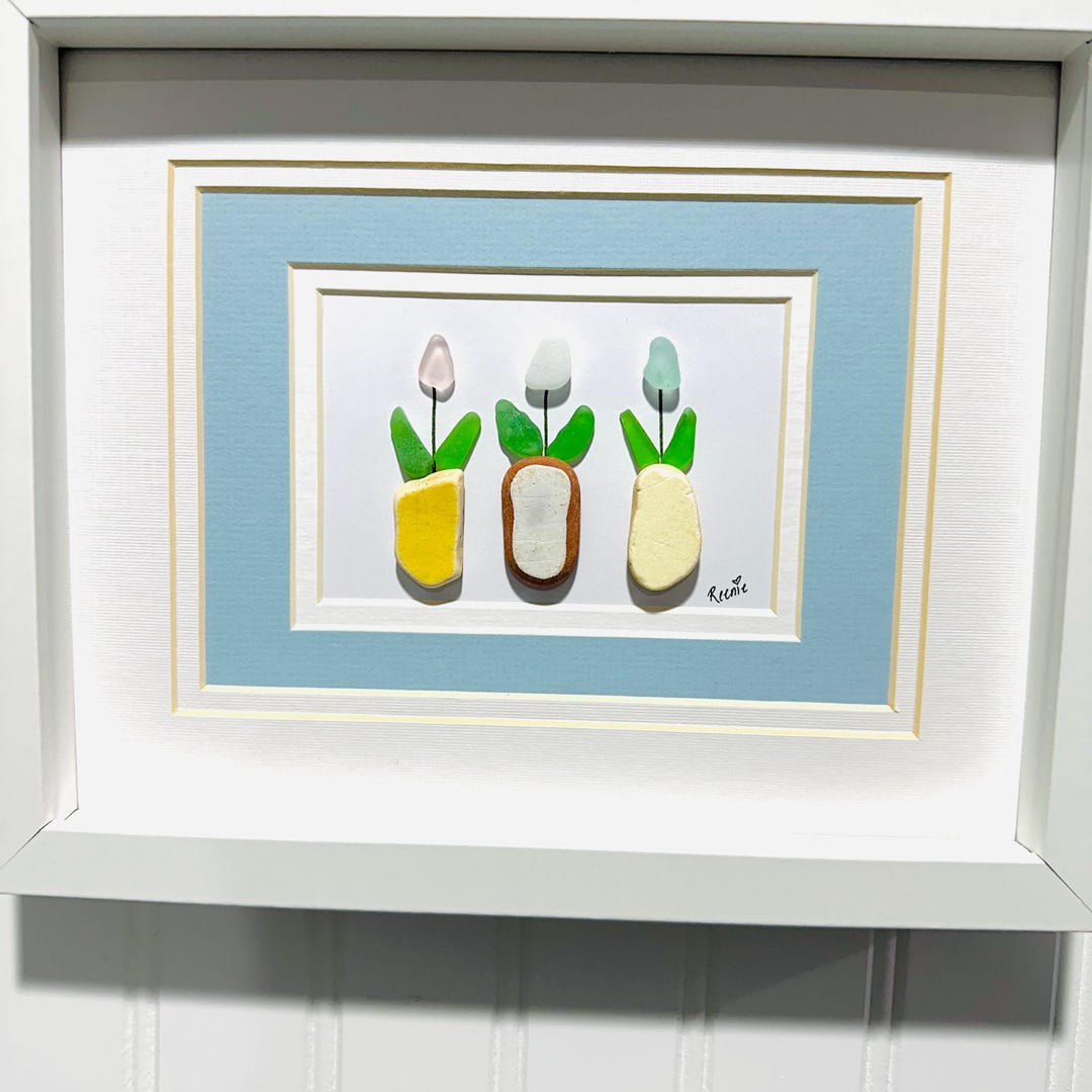 8x10 Pastel Tulip Trio - Etsy