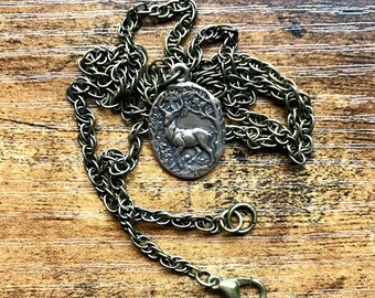 St. Hubert Necklace - Etsy