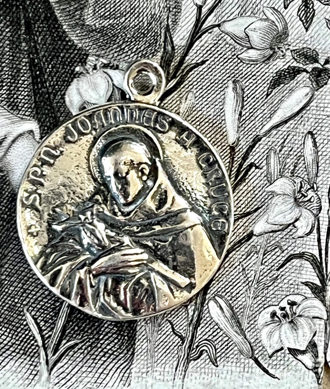 St John of the Cross Medal ~ Carmelite Order Shield Emblem ~ Order of ...