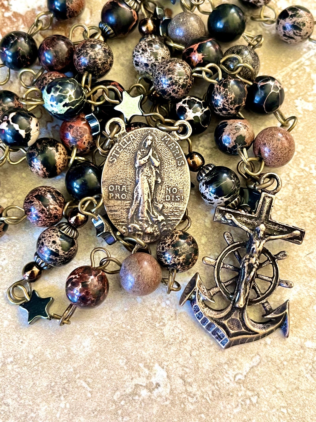 Stella Maris Rosary Our Lady of the Sea Guiding Star and Anchor in the Storms of Life Patron of ...