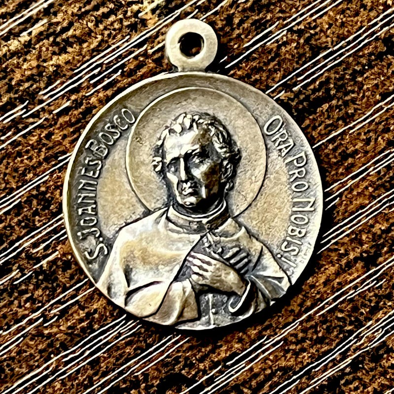 Vintage Bosco Medal - Etsy