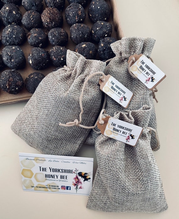 Bee Bombs Yorkshire Wildflower Seed Bombs Bee Friendly - Etsy UK