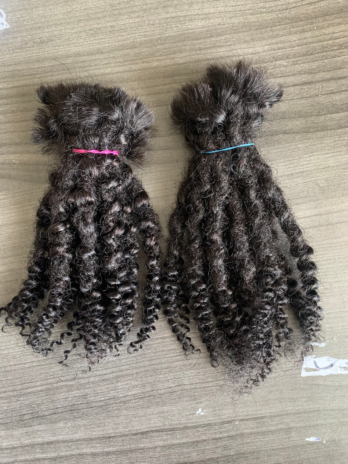 100% Human Hair Dreadlocks Extensions Curly Locs Goddess - Etsy