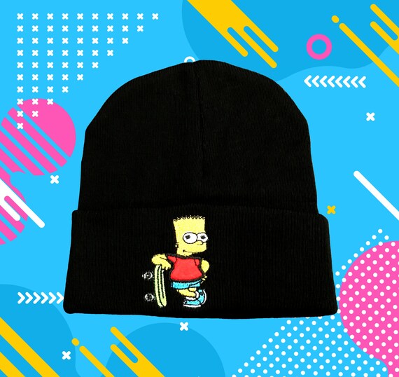 The Simpsons Beanie | Etsy