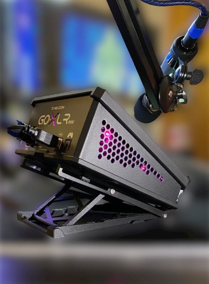 Goxlr Mini Adjustable Stand 3d Printed - Etsy