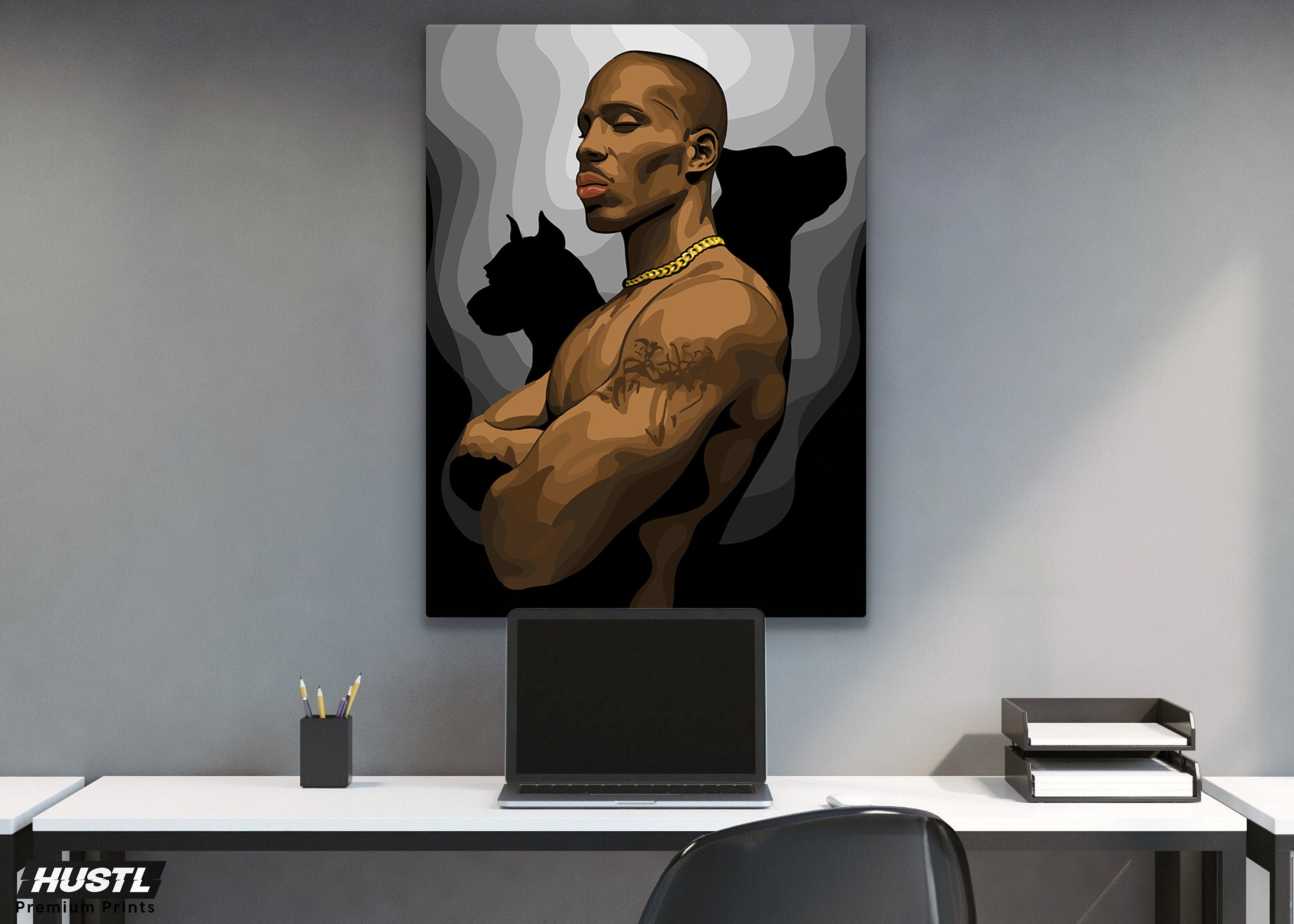 Dmx canvas Dmx Rip Art Dmx Wall Decor Dmx Wall Art Dmx | Etsy