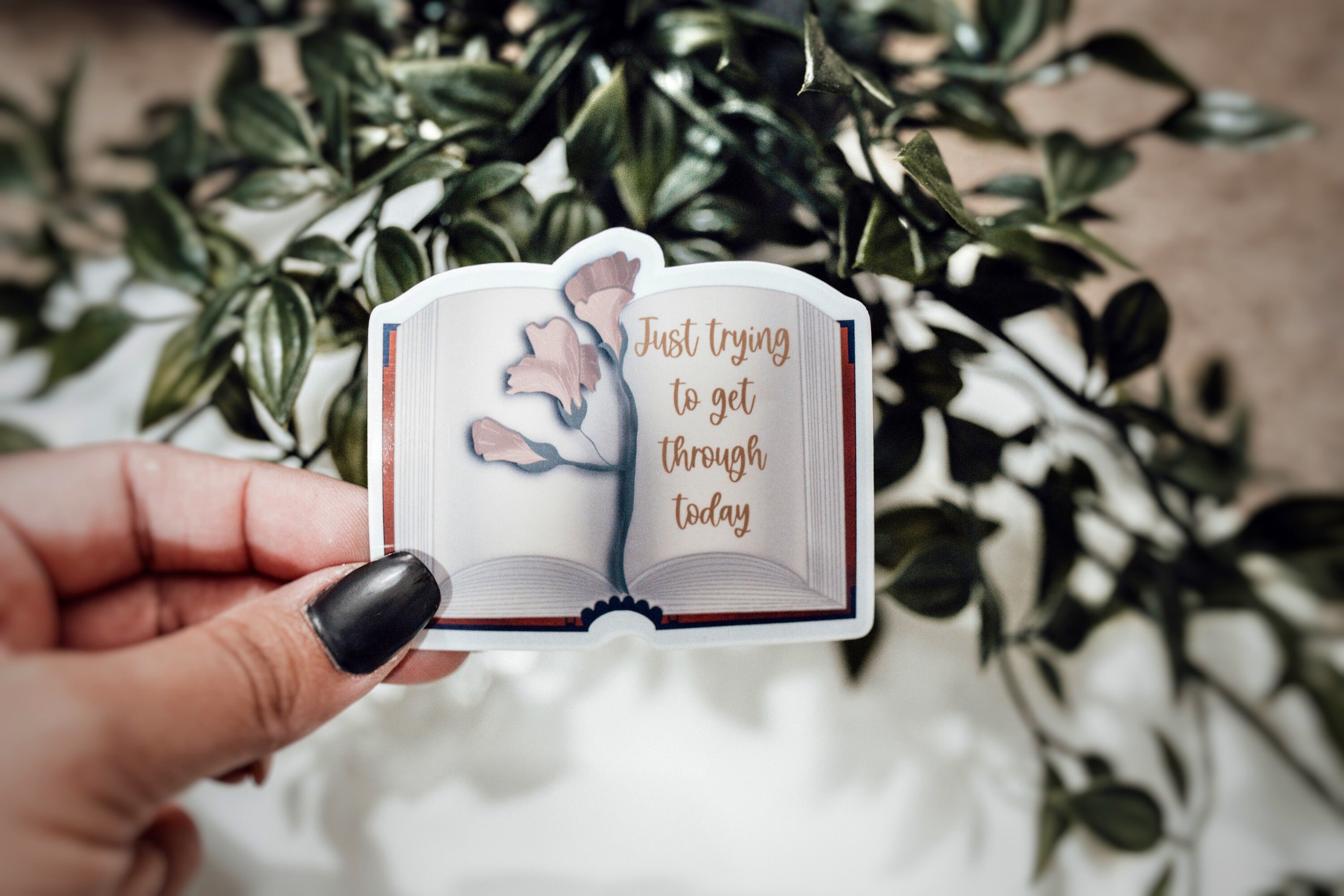 Open Book Sticker - Etsy