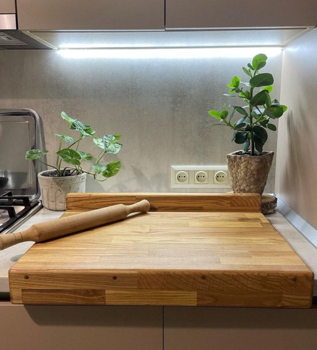 Any Size Pastry Board Dough Board Bread Making Wood Kneading Board ...