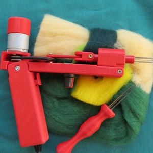 Device Electric Felting Machine With 1 - 5 Needles Speed Control + Gift ...