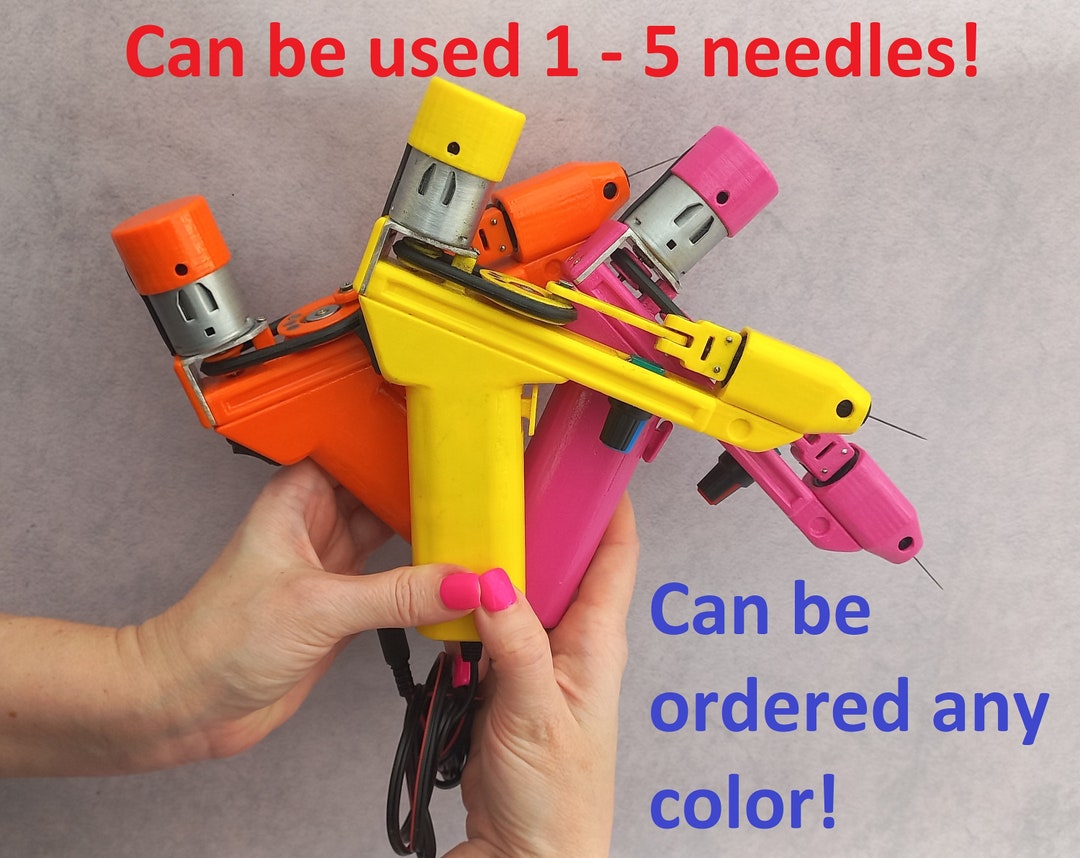 New Version Device Electric Felting Machine With 1 - 5 Needles Speed ...