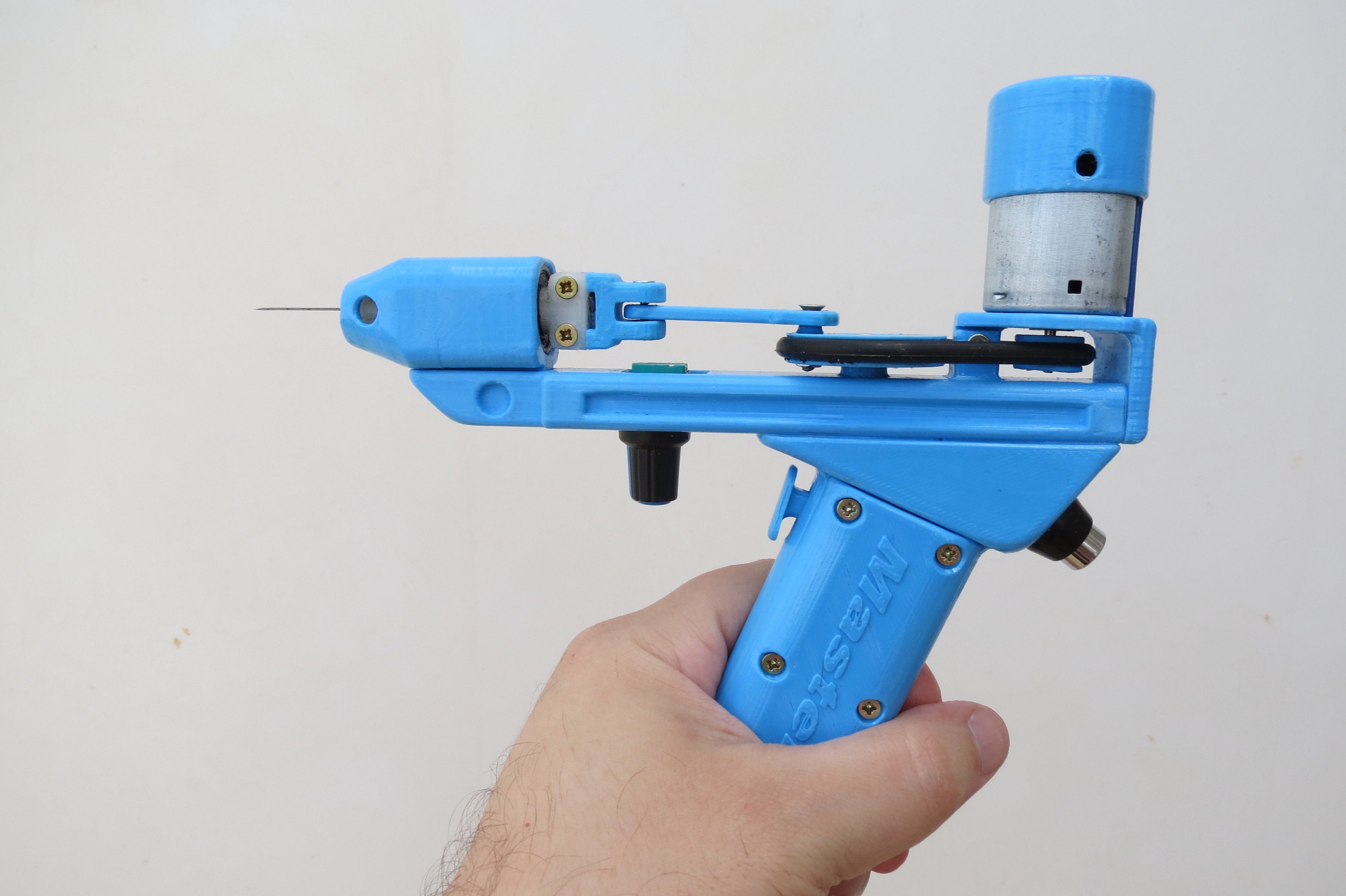 New Version Device Blue Electric Felting Machine With 1 5 Needles Speed ...