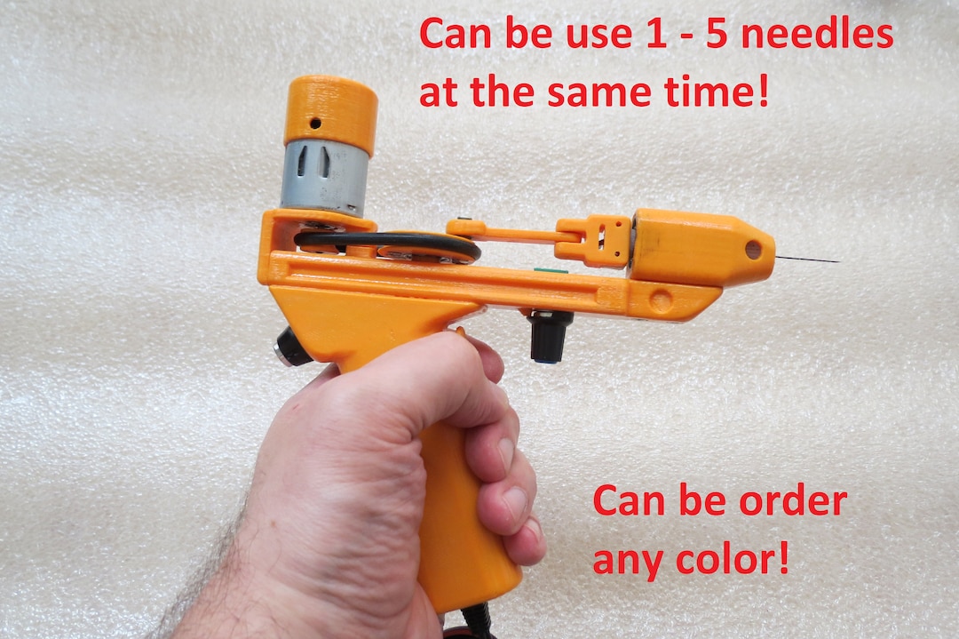 New Version Device Electric Felting Machine With 1 - 5 Needles Speed ...