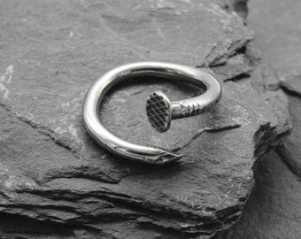 Hand Forged Ring | Etsy